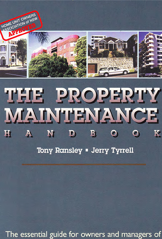 The Property Maintenance Handbook By Tony Ransley and Jerry Tyrrell ...